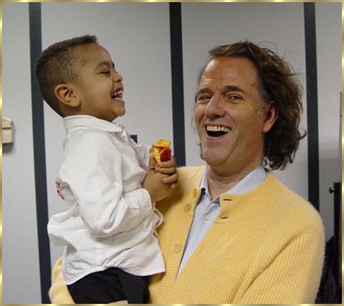 TV show Andre Rieu Ivo Niehe and Akim Camara